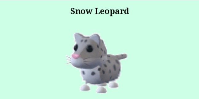 Beli Item Snow Leopard Roblox Terlengkap dan Termurah Maret 2024 ...