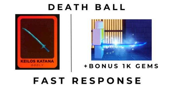Buy Item Keilos (Killua) Katana - Death Ball Roblox 2578115 | itemku