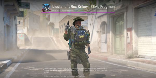 Beli Item (7 Hari) Lieutenant Rex Krikey | SEAL Frogman Counter Strike ...