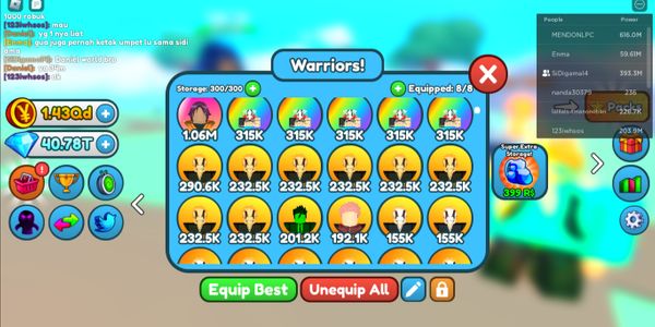 Beli Item GOLDEN IKIGO DEMON - Anime Warriors Simulator Roblox ...