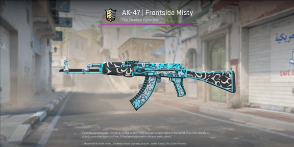 Buy Item (7 Days) AK-47 | Frontside Misty Minimal Wear (MW) Counter ...
