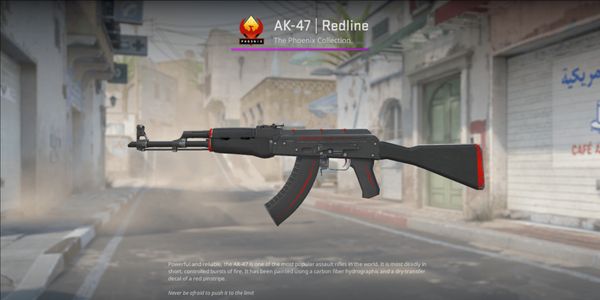 Buy Item Ready Trade AK-47 | Redline Field Tested (FT) Counter Strike 2 ...