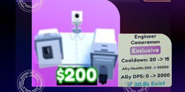 Buy Cameraman Engineer Cameraman (Exclusive) -Toilet tower defense ...