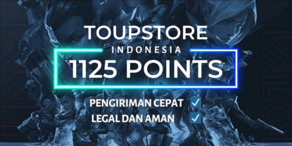 Buy Top Up 1125 Points Valorant 2348410 | itemku
