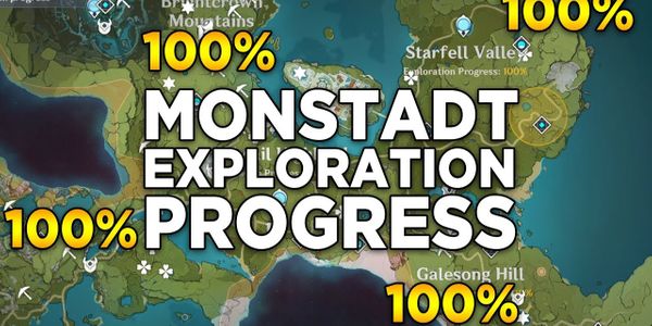Beli Joki Genshin Impact Explore Map Mondstat 100% Genshin Impact ...