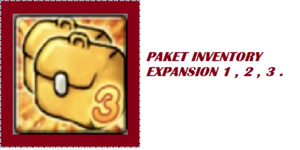 Buy Item Lainnya Inventory Expansion 1,2,3 (+24,64,64 Bag/Inventory ...