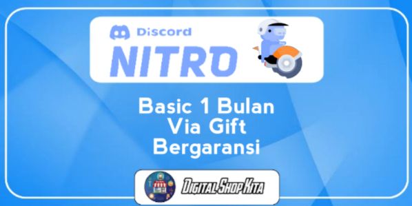 Beli Gift 1 Bulan Nitro Basic Discord Terlengkap dan Termurah Oktober ...