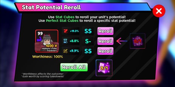 Buy Item Homuru (Time Travel) Anime Adventure RBL 2580092 | itemku