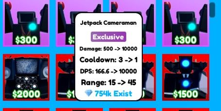 Buy Cameraman Jetpack Cameraman - Toilet Tower Defense Toilet Tower ...