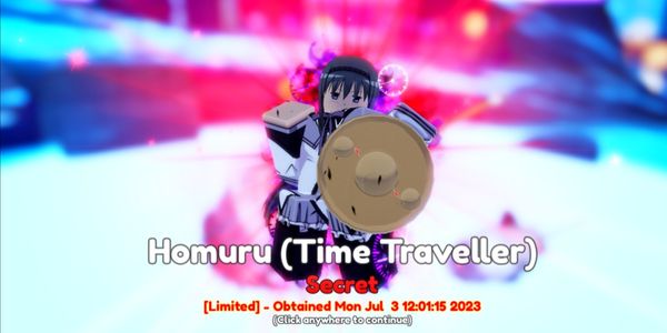 Buy Item Homuru (Time Travaller) - Anime Adventure RBL 2592114 | itemku