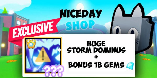 Buy Pet Exclusive Huge Storm Dominus Pet Simulator X 2296016 | itemku