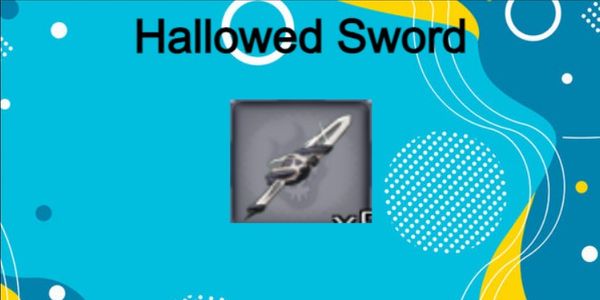 Buy Item Hallowed Sword - Peroxide Roblox 2595667 | itemku