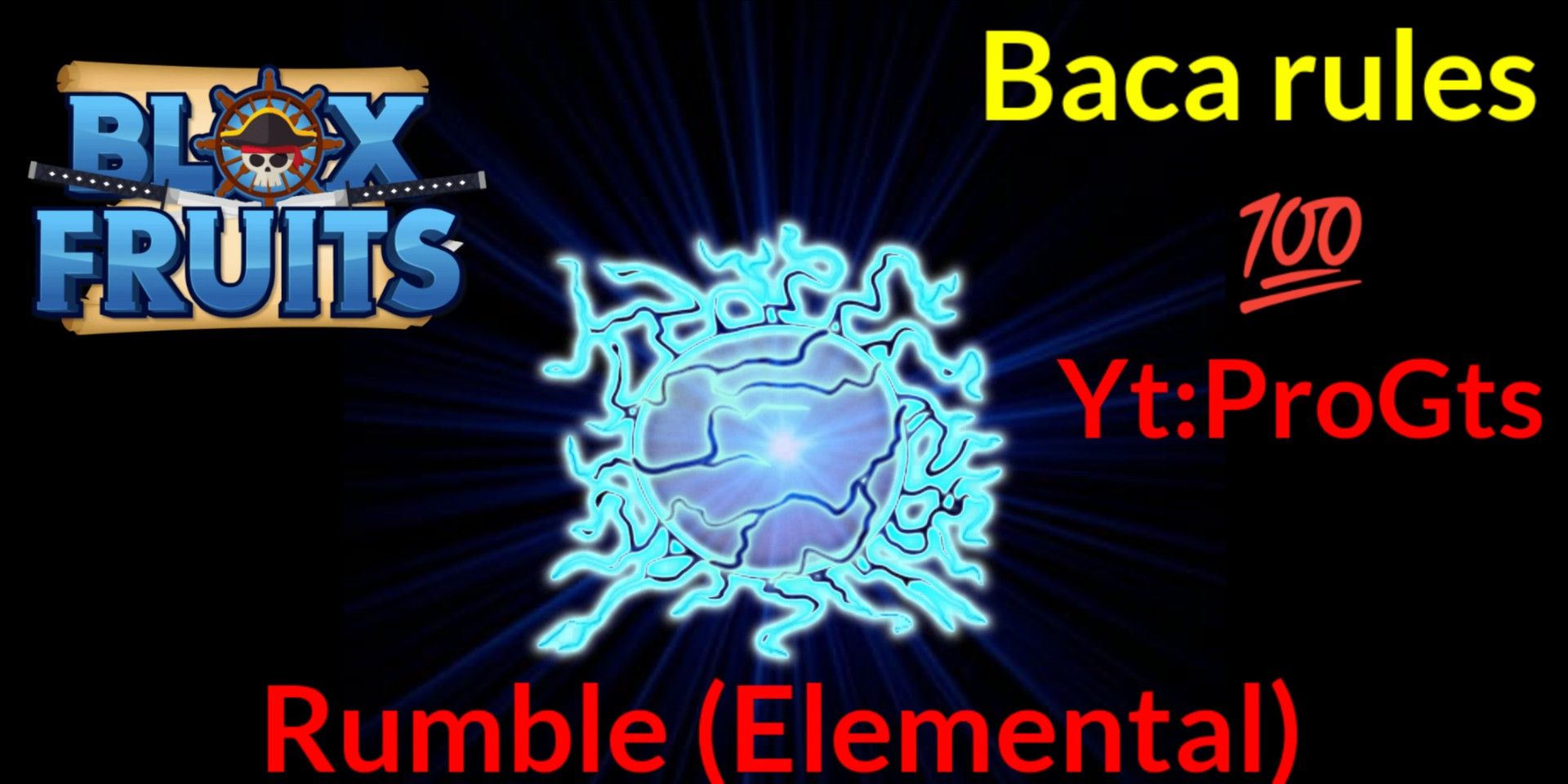 Beli Fruit Rumble (Elemental) Blox Fruits Roblox Terlengkap dan ...