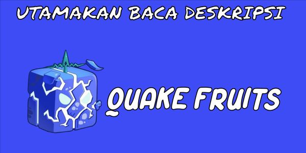 Buy Fruit Quake fruit | Blox fruits Blox Fruits Roblox 2598322 | itemku