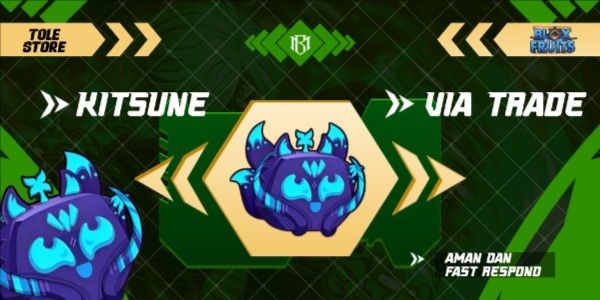 Buy Fruit Kitsune (BEAST) via trade Blox Fruits 2599038 | itemku