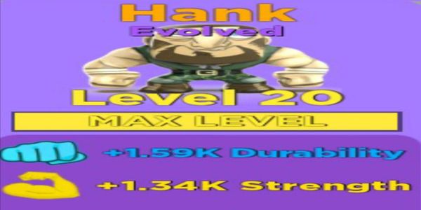 Buy Item Evolved Hank MAX LVL - Muscle Legends Roblox 2581786 | itemku