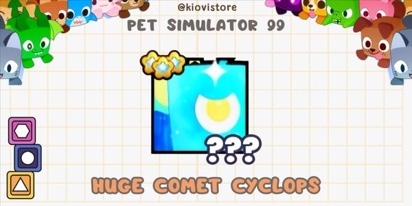 Buy Pets Huge Comet Cyclops Pet Simulator 99! 2599589 | itemku