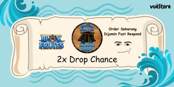 Buy Gamepass 2x Drop Chance Blox Fruits 2600051 | itemku