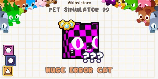 Beli Pets Huge Error Cat Pet Simulator 99! Terlengkap dan Termurah ...