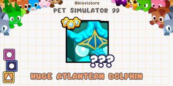 Beli Pets Huge Atlantean Dolphin Roblox Pet Simulator 99! Terlengkap ...