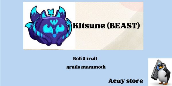 Buy Fruit Kitsune (Beast) Blox fruit Blox Fruits 2600842 | itemku