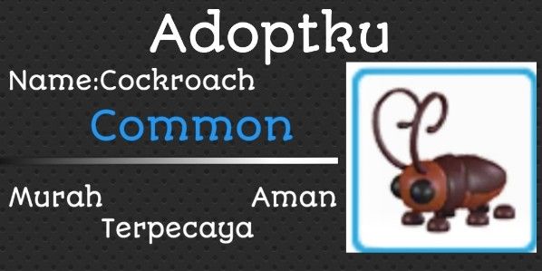 Buy Item Cockroaches Roblox 2602799 | itemku