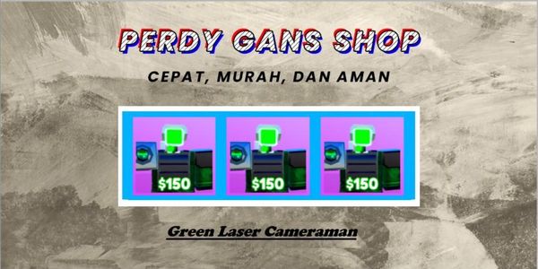 Buy Cameraman Green Laser Cameraman - Toilet Tower Defense - TTD Toilet ...
