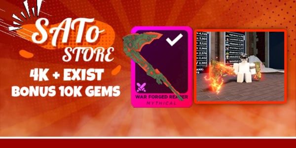 Buy Item War Forged Reaper|Death Ball Roblox 2604540 | itemku