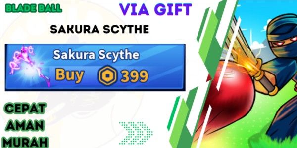 Buy Limited Swords Sakura Scythe - Blade Ball Blade Ball Roblox 2607451 ...