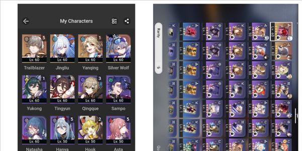 Beli Akun JINGLIU+SILVERWOLF+YANQING E1+SIGNATURE BRONYA Honkai: Star ...