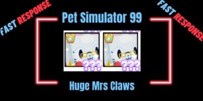Buy Pets Huge Mrs. Claws Pet Simulator 99! 2609985 | itemku