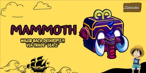 Buy Fruit MAMMOTH - BLOX FRUIT Blox Fruits 2610757 | itemku