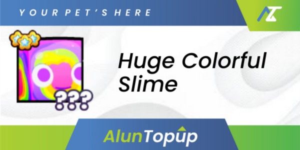 Buy Pets Huge Colorful Slime Roblox Pet Simulator 99! 2611001 | itemku