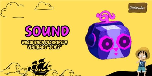 Buy Fruit Sound Fruit - Blox Fruit Blox Fruits 2610754 | itemku