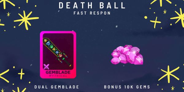 Buy Item Dual Gemblade | Death Ball Roblox 2611041 | itemku