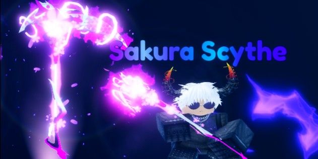 Beli Limited Swords Sakura Scythe (Blade Ball) Blade Ball Roblox ...