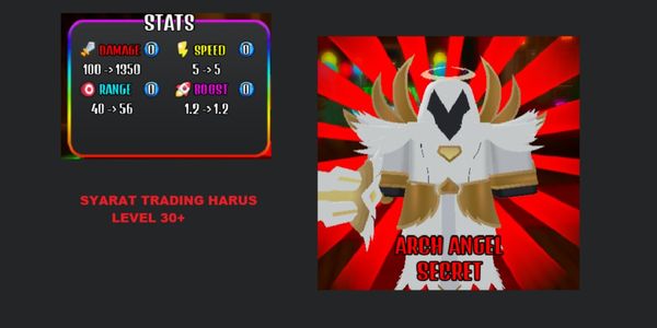 Buy Item Arch Angel - The House TD Roblox 2583526 | itemku