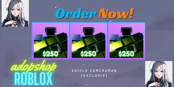 Buy Cameraman Shield Cameraman - Toilet Tower Defense Toilet Tower ...