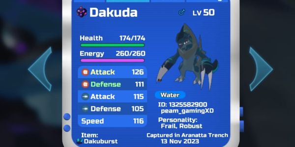 Buy Item Dakuda Loomian Legacy Roblox 2584699 | itemku