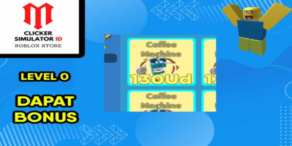 Beli Item GOLDEN Crafted Coffee Machine (46UD) - Clicker Simulator ...