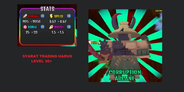 Buy Item Corruption - The House TD Roblox 2587395 | itemku