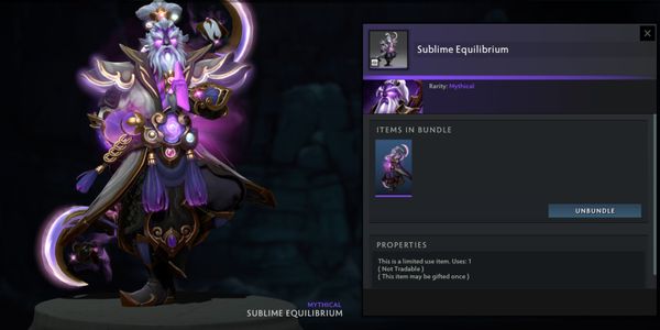 Beli Item Gift Sublime Equilibrium (Void Spirit Set 2022 Collector's ...