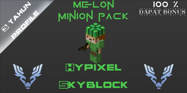 Beli Item Melon Minion Pack Hypixel Skyblock Minecraft Terlengkap dan Termurah Juli 2024 2135750 ...