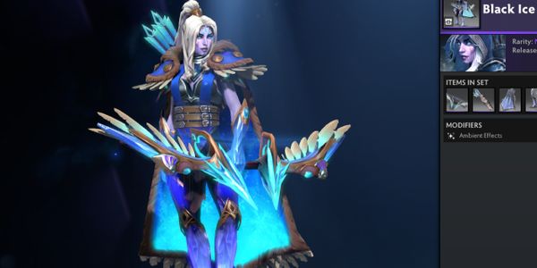 Beli Item Ready Trade Black Ice Constellation (Drow Ranger Set) Dota 2 ...