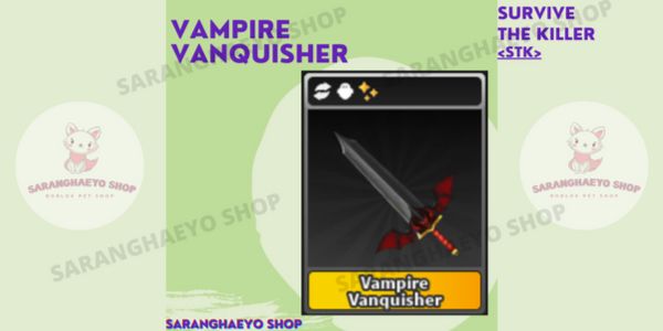 Vampire Vanquisher Roblox Code – Gear Roblox Id – FBPCT
