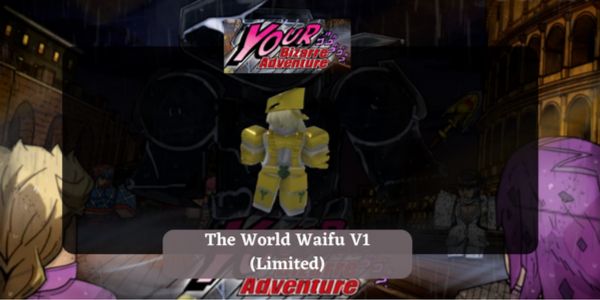 Buy Item The World Waifu v1 (Limited) | YBA | Your Bizarre Adventure ...