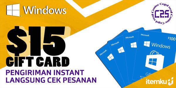Buy Gift Card Fifteen US dollars Windows Gift Card 769110 | itemku
