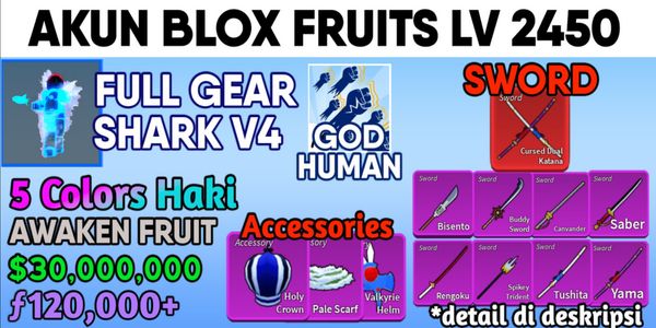 Buy Account Full Gear Race Account SHARK V4 (Awakening SHARK V4 ...