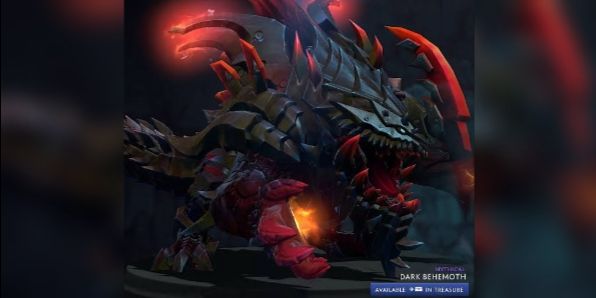 Beli Item Gift Dark Behemoth Primal Beast Collector Cache TI11 Dota 2 ...