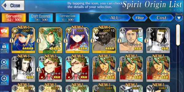 Beli Akun Starter Mysterious Heroine X (MHX) [FGO NA] Fate Grand Order ...